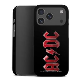 DeinDesign iPhone 17 Pro Handy Premium Case Smartphone Handyh&uuml;lle Schutzh&uuml;lle gl&auml;nzend Acdc Merchandise Logo Premium Case