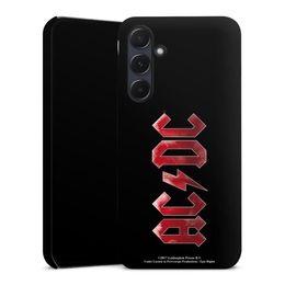 DeinDesign Galaxy A55 5G Handy Premium Case Smartphone Handyh&uuml;lle Schutzh&uuml;lle matt Acdc Merchandise Logo Premium Case
