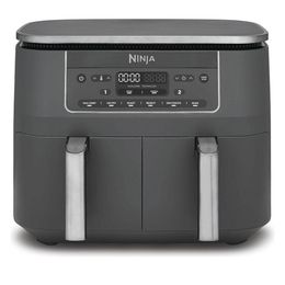 Heissluftfritteuse Ninja, Dunkelgrau, Keramik, 7,6 L, Programm w&auml;hlbar, K&uuml;chenger&auml;te, Hei&szlig;luftfritteusen