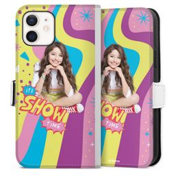 DeinDesign iPhone 12 Handy Klapph&uuml;lle Handyh&uuml;lle aus Kunst Leder wei&szlig; Flip Case Soy Luna Official Licensed Product Disney Sideflip mit Lasche