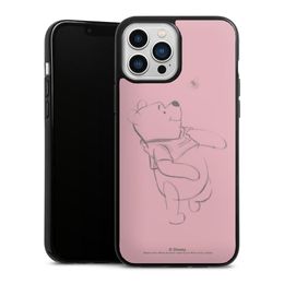 DeinDesign iPhone 13 Pro Max Handy Silikon H&uuml;lle Case schwarz Handyh&uuml;lle Disney Winnie The Pooh Bee