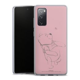 DeinDesign Galaxy S20 FE 5G Handy Silikon H&uuml;lle Case transparent Handyh&uuml;lle Disney Winnie The Pooh Bee Silikon Case