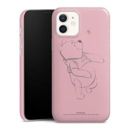 DeinDesign iPhone 12 Handy Premium Case Smartphone Handyh&uuml;lle Schutzh&uuml;lle gl&auml;nzend Disney Winnie The Pooh Bee Premium Case