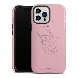 DeinDesign iPhone 13 Pro Max Handy Panzer Handyh&uuml;lle robuste Outdoor H&uuml;lle Schutzh&uuml;lle gl&auml;nzend Disney Winnie The Pooh Bee Tough Case