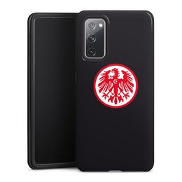 DeinDesign Galaxy S20 FE 5G Handy Panzer Handyh&uuml;lle robuste Outdoor H&uuml;lle Schutzh&uuml;lle gl&auml;nzend Sge Eintracht Frankfurt Logo Tough Case