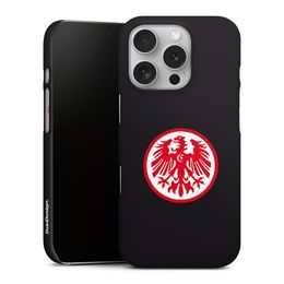 DeinDesign iPhone 16 Pro Handy Premium Case Smartphone Handyh&uuml;lle Schutzh&uuml;lle matt Sge Eintracht Frankfurt Logo Premium Case