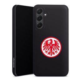 DeinDesign Galaxy A35 5G Handy Premium Case Smartphone Handyh&uuml;lle Schutzh&uuml;lle gl&auml;nzend Sge Eintracht Frankfurt Logo Premium Case