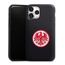 DeinDesign iPhone 11 Pro Handy Panzer Handyh&uuml;lle robuste Outdoor H&uuml;lle Schutzh&uuml;lle gl&auml;nzend Sge Eintracht Frankfurt Logo Tough Case