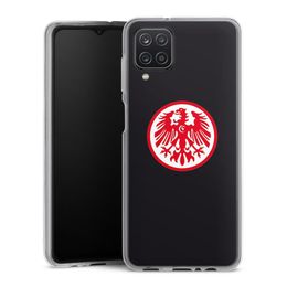 DeinDesign Galaxy A12 Handy Silikon H&uuml;lle Case transparent Handyh&uuml;lle Logo Eintracht Frankfurt Sge Silikon Case