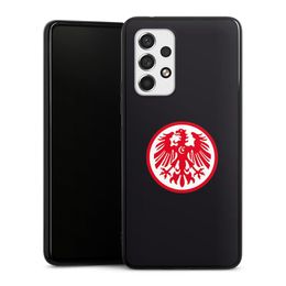 DeinDesign Galaxy A53 5G Handy Silikon H&uuml;lle Case schwarz Handyh&uuml;lle Sge Eintracht Frankfurt Logo