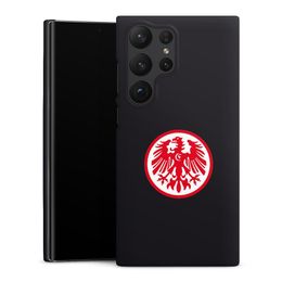 DeinDesign Galaxy S23 Ultra Handy Premium Case Smartphone Handyh&uuml;lle Schutzh&uuml;lle matt Sge Eintracht Frankfurt Logo Premium Case