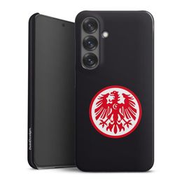 DeinDesign Galaxy S25 Handy Premium Case Smartphone Handyh&uuml;lle Schutzh&uuml;lle gl&auml;nzend Sge Eintracht Frankfurt Logo Premium Case