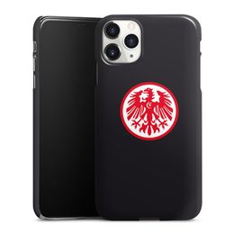 DeinDesign iPhone 11 Pro Max Handy Premium Case Smartphone Handyh&uuml;lle Schutzh&uuml;lle gl&auml;nzend Sge Eintracht Frankfurt Logo Premium Case