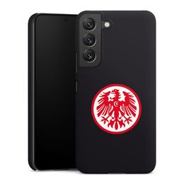 DeinDesign Galaxy S22 Handy Premium Case Smartphone Handyh&uuml;lle Schutzh&uuml;lle matt Sge Eintracht Frankfurt Logo Premium Case