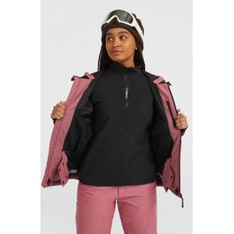 O`Neill O'NEILL Damen Skijacke "FWC'CRUZ MELANGE SNOW JACKET"skater pink, Gr. L, Obermaterial: 100% Polyester. Futter: 100% Polyester. Wattierung: 100%