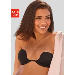 Lascana Multiway-BH schwarz Gr. 80B. Vergr&ouml;&szlig;ert Optisch Die Brust und mit B&uuml;gel