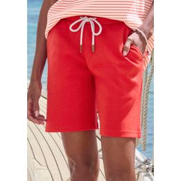 H.I.S. H.I.S Damen Bermudas, rot, Gr&ouml;&szlig;e 32/34