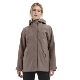 Sch&ouml;ffel SCH&Ouml;FFEL Damen Regenjacke "CIRC Jacket Style Smue WMN"twilight mauve, Gr. 40, unifarben, Web, Obermaterial: 100% Polyester, Jacken, wasserdicht,