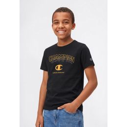 Champion Jungen T-Shirt "Graphic T-Shirt"nbk, Gr. XL, Obermaterial: 100% Baumwolle, Shirts, f&uuml;r Kinder, sportlicher Stil, Kurzarm, Rundhalsausschnitt