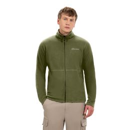Berghaus Herren Fleecejacke "PRISM MICRO PT IA FL JKT AM"cheviot gree, Gr. XL, Obermaterial: 100% Polyester, Jacken, w&auml;rmende Eigenschaft,