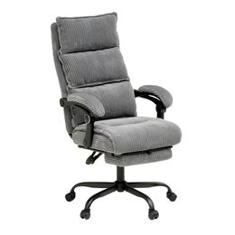Livetastic Drehstuhl, Grau, Holz, Metall, Kunststoff, Textil, Pappel, Sperrholz, Drehkreuz, 65x116x124 cm, Sitzfl&auml;che 360&deg; drehbar, Arbeitszimmer, B&uuml;rost&uuml;hle, Drehst&uuml;hle