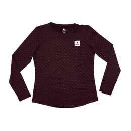 Saysky Reflective Polka Pace Long Sleeve Bekleidung Damen lila XS