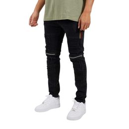 Brave Soul - "Elba" Jeans f&uuml;r Herren (Schwarz)
