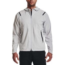 Under Armour - "Storm" Kapuzenjacke f&uuml;r Herren, Raglan&auml;rmel (Grau)