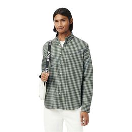 Lacoste - Hemd f&uuml;r Herren, Popelin, Regul&auml;r (Khaki)