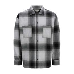 Jack & Jones Jack And Jones - "Darren" Hemd f&uuml;r Herren, Regul&auml;r, Lang&auml;rmlig (Dampfblau)