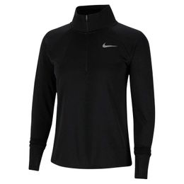 Nike - Oberteil f&uuml;r Damen, Laufen, Lang&auml;rmlig (Schwarz)