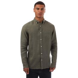 Gant - Hemd f&uuml;r Herren, St&uuml;ckgef&auml;rbt, Regul&auml;r (Gr&uuml;n)