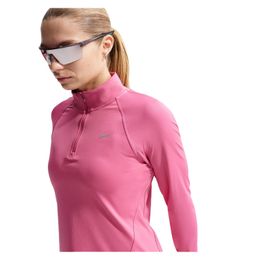 Nike - Oberteil f&uuml;r Damen, Laufen, Lang&auml;rmlig (Pfingstrose)