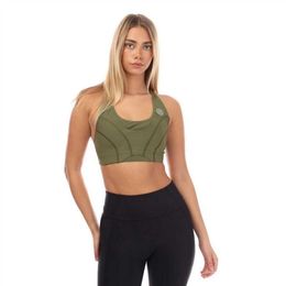 SKINS - "Series-3" Sport-BH f&uuml;r Damen (Khakigr&uuml;n)