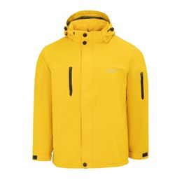 Gelert - Parka f&uuml;r Herren, mit Kapuze, Regul&auml;r (Gelb)