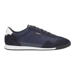 BOSS - "Titanium SL" Sneaker f&uuml;r Herren, Wildleder (Dunkelblau)