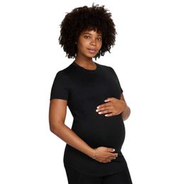 Nike - T-Shirt f&uuml;r Damen, Dri-FIT, Umstandskleidung (Schwarz)