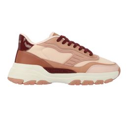 Lavair - "Pacific 2.0" Sneaker f&uuml;r Herren, Leder, Grob flach (Rosa)
