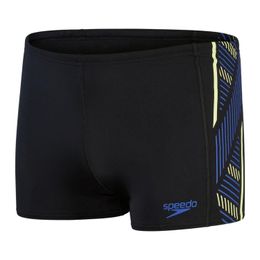 Speedo - "Tech" Schwimmshorts f&uuml;r Herren (Schwarz/Blau)