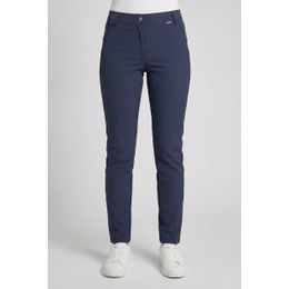Icepeak Damen Softshellhose "DORAL"dunkelblau, Gr. 44, Obermaterial: 96% Polyester, 4% Elasthan, Hosen, Softshellhose, aus Polyester und Elasthan, in