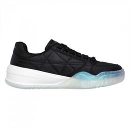 Skechers - "Denali" Sneaker f&uuml;r Damen, Keilabsatz (Schwarz/Wei&szlig;)