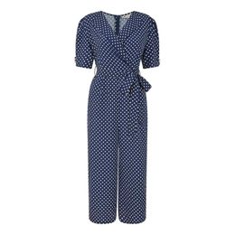 YUMI - Jumpsuit f&uuml;r Damen, leger (Marine)