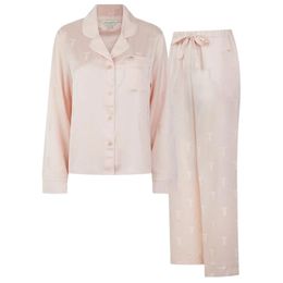 Ted Baker - "Peggy" Schlafanzug mit langer Hose f&uuml;r Damen, Satin (Pink)