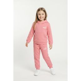Puma M&auml;dchen Trainingsanzug "MINICATS LOUNGEWEAR SET TR INF"wild pink, Gr. 104, unifarben, Sweatware, Obermaterial: 68% Baumwolle, 32% Polyester,