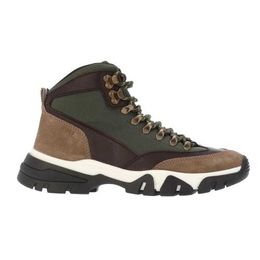 BOSS - Verkleidet Stiefeletten f&uuml;r Herren, Materialmix (Gr&uuml;n)