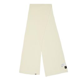 BOSS - "Lyarana" Schal f&uuml;r Herren/Damen Unisex, gerippt (Wei&szlig;)