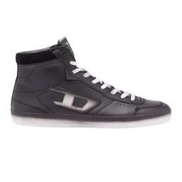 Diesel - "Leroji" Sneaker f&uuml;r Herren, Leder (Schwarz)