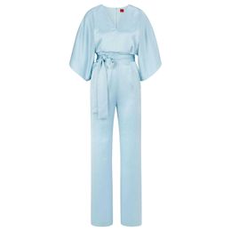 HUGO BOSS - "Kalaisa-1" Jumpsuit f&uuml;r Damen, Kimono&auml;rmel (Hellblau)