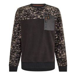Luke - "Hoverla" Sweatshirt f&uuml;r Herren (Schwarz)