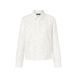 JOOP! JOOP Damen Hemdbluse "Bessia"wei&szlig;, Gr. 36, unifarben, Web, Obermaterial: 100% Baumwolle, Blusen, mit Strukturmuster